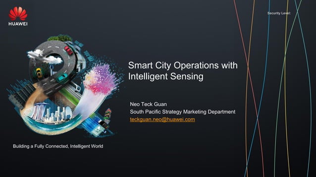 Smart city operations with intelligent sensing | PDF | Internet of Things | Internet