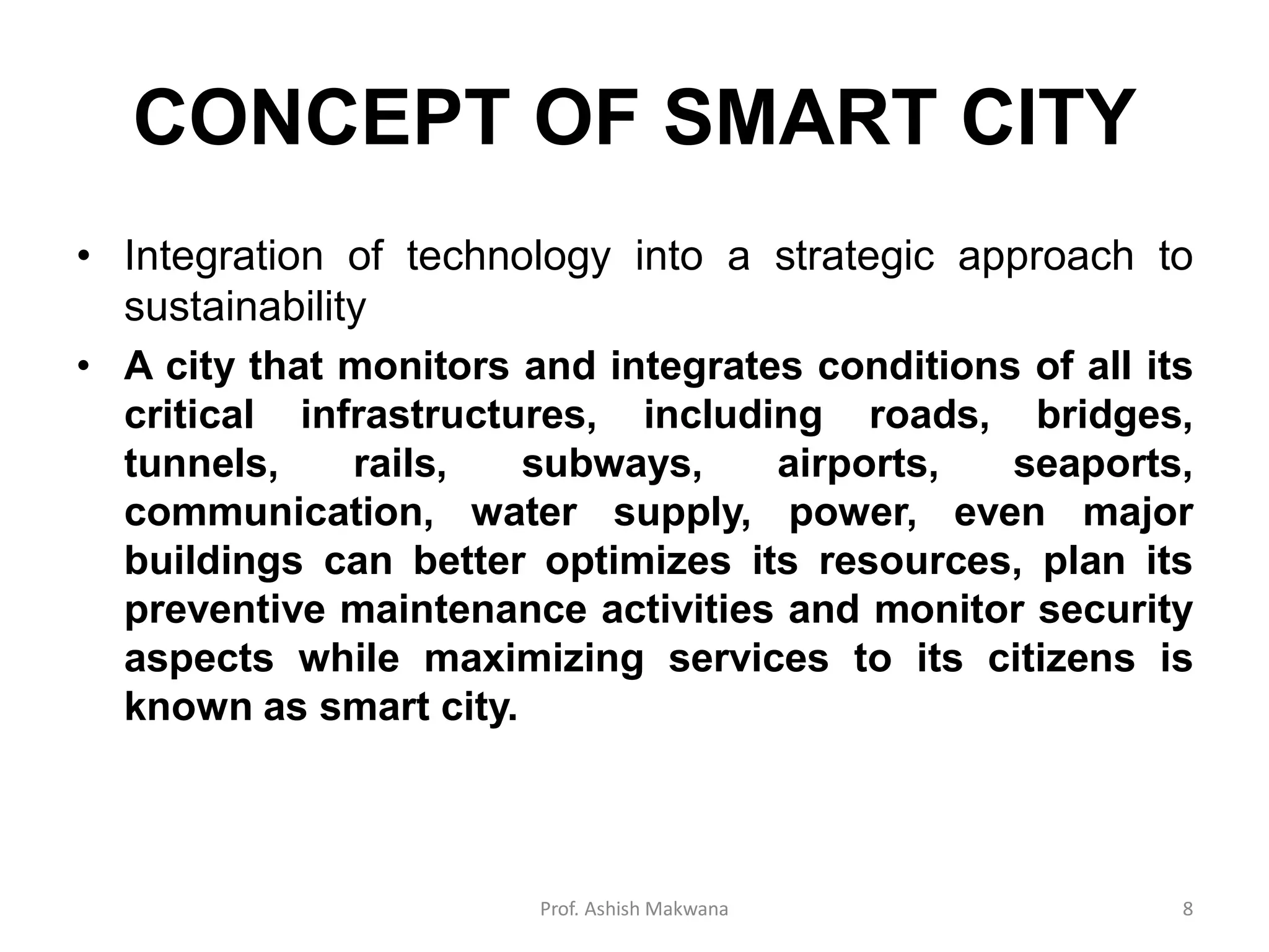 Smart city_Building and Town Planning | PPT