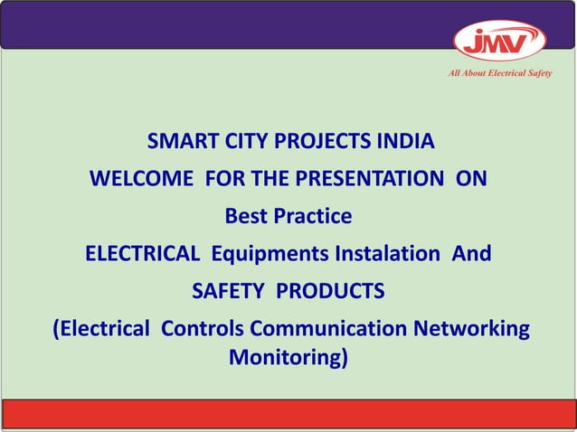 Smart city project jmv presentation | PPT
