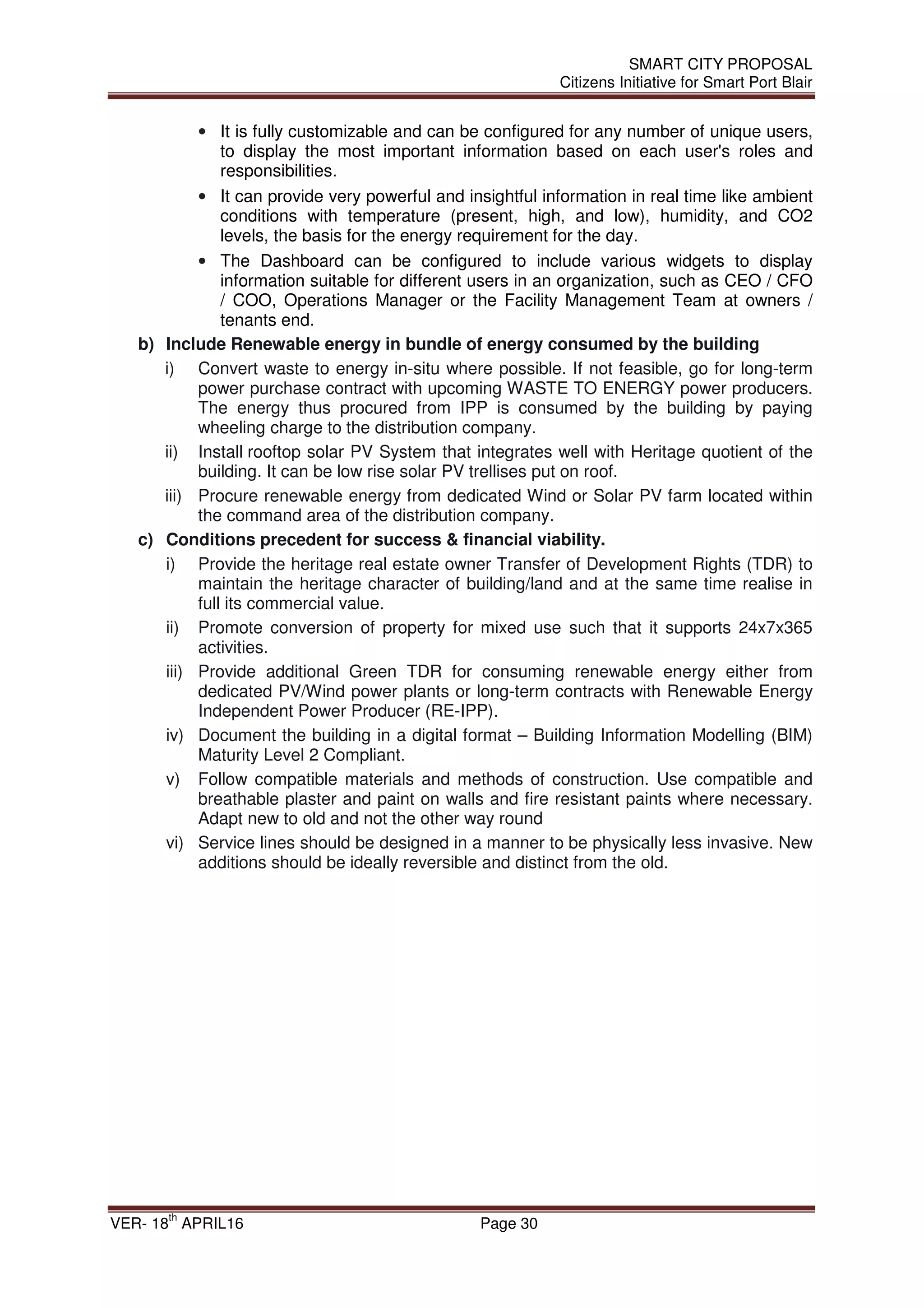 Smart city proposal citizens initiative for smart portblair - final ...