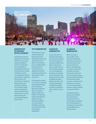 City of Edmonton Smart City Strategy | PDF