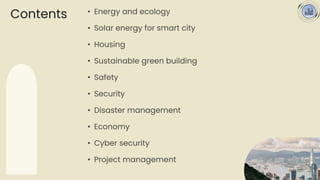SMART CITY UNIT and Planning and Development of Smart City ...