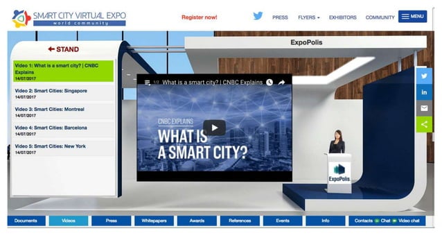 Smart City Virtual Expo | PPTX