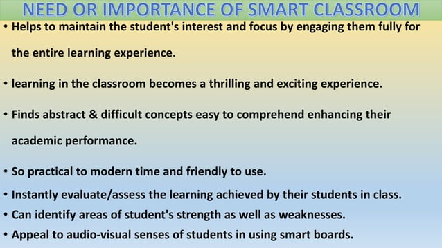 SMART CLASSROOMS.pptx | Computer Peripherals | Computing