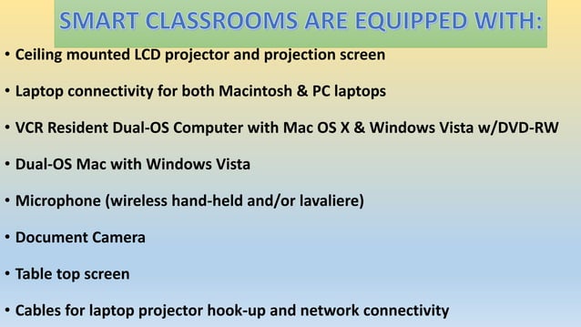SMART CLASSROOMS.pptx | Computer Peripherals | Computing