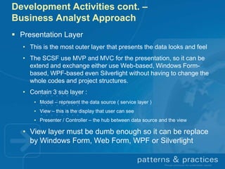 Smart Client Software Factory 2010 | PPT