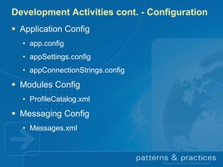 Smart Client Software Factory 2010 | PPT