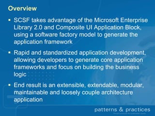 Smart Client Software Factory 2010 | PPT
