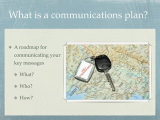 SMART Communication Plans | KEY