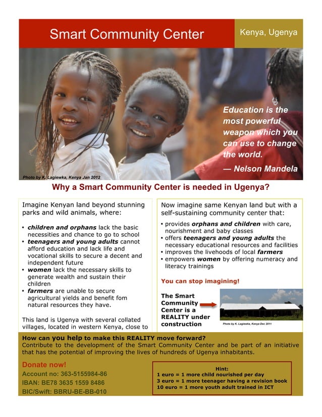 Smart Community Center flyer | PDF | Daycare and Pre-School | Parenting