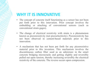 Smart concrete | PPTX