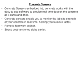Smart Concrete Sensors - Temperature and Strength Monitoring-Early ...