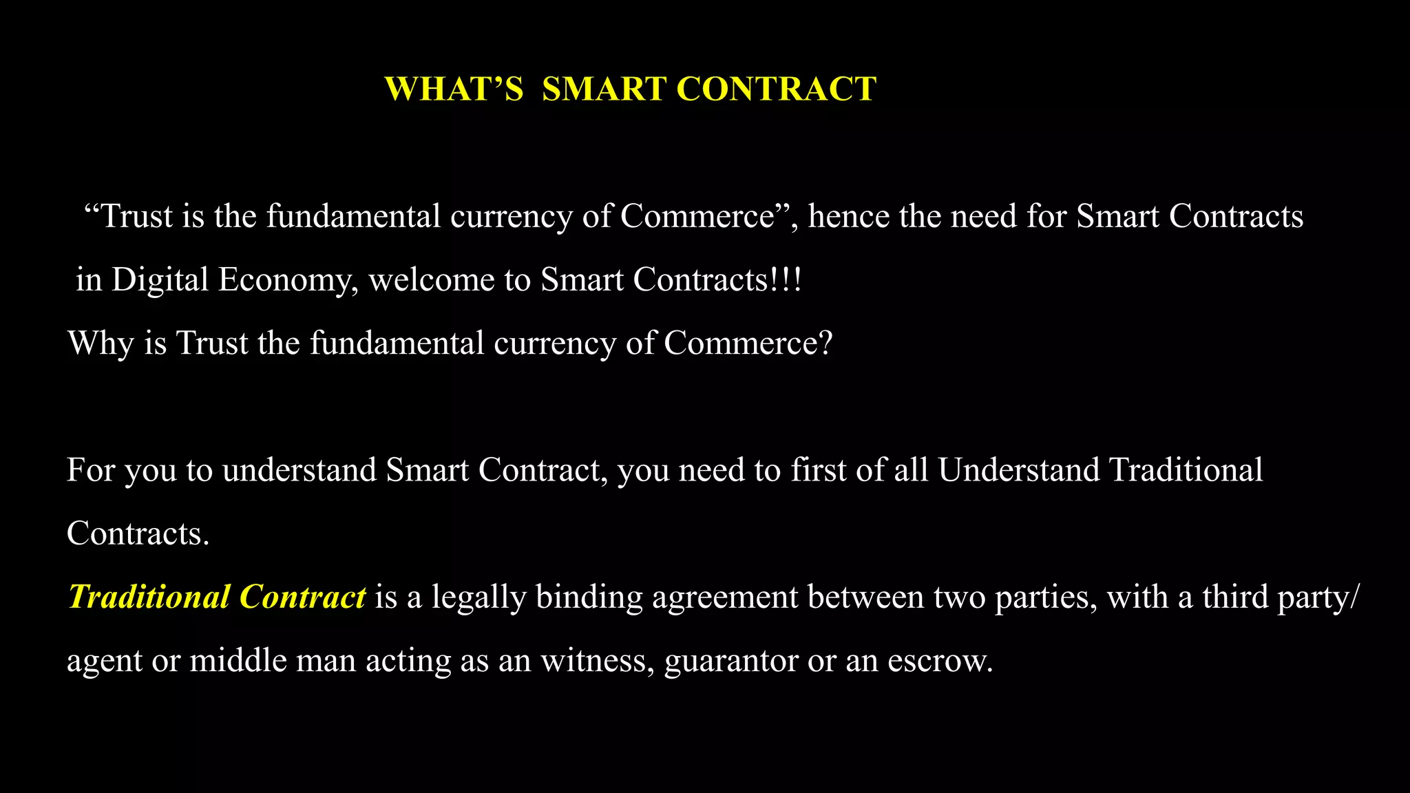 Smart Contract And Smart Contracts Oracles Ppt