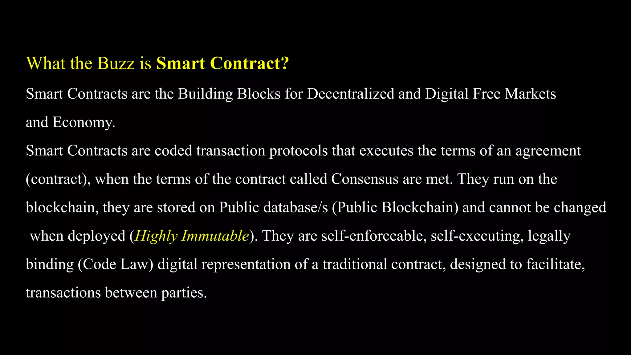 Smart Contract And Smart Contracts Oracles Ppt