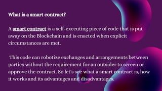 Smart contract development (1).pdf | Business | Business and Finance