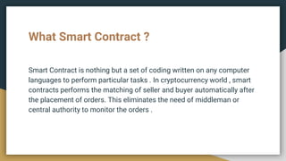 Smart contract development company | PPT