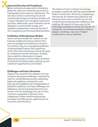 THE EVOLUTION OF SMART CONTRACTS: TRANSFORMING BUSINESS PROCESSES | PDF