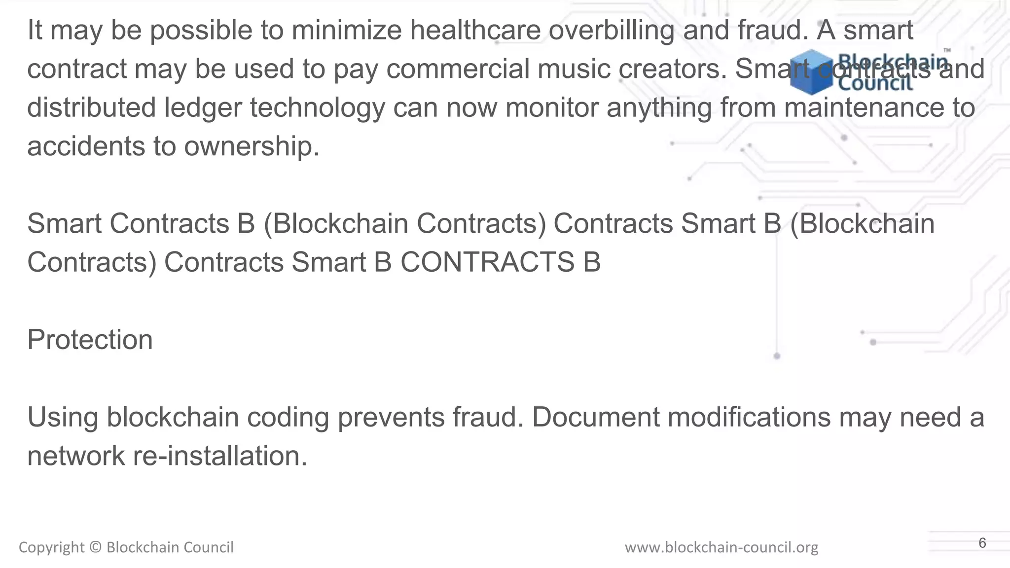 Smart contracts | PPTX