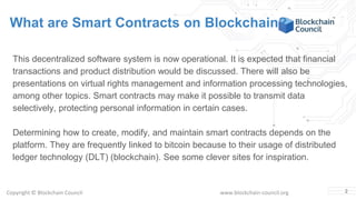 Smart contracts | PPT