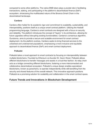 Smart Contracts and Their Role in Blockchain Development.pdf
