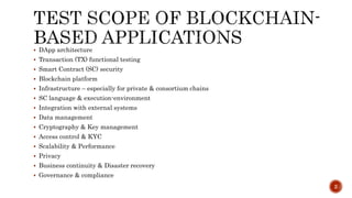 Smart Contract Security Testing | PPT