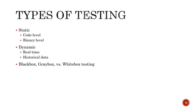Smart Contract Security Testing | PPT Smart Contract Security Testing | PPT