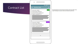 Smart contract UI design | PPTX