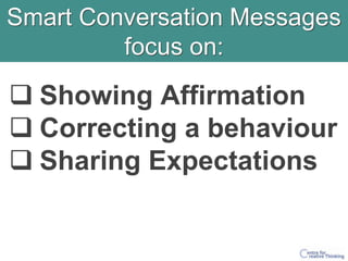 Managing Smart conversations | PPT