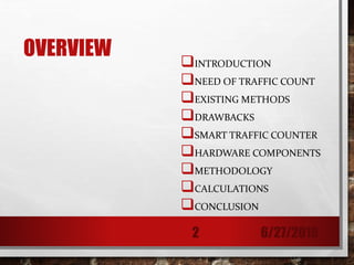 Smart Traffic Counter | PPTX