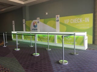 VIP Registration and Event Check-In Branded Space | PPT