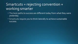 Smartcuts: Main points | PPT