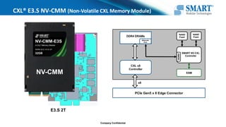 Q1 Memory Fabric Forum: SMART CXL Product Lineup | PDF | Data Storage and Warehousing | Computing
