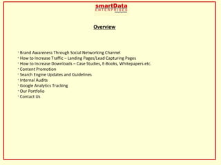 smartdata inc brand promotion - Top in oDesk and Elance | PPT