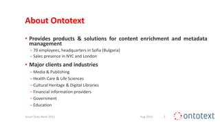 GraphDB Connectors – Powering Complex SPARQL Queries | PDF