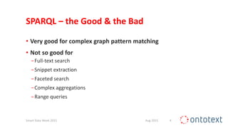 GraphDB Connectors – Powering Complex SPARQL Queries | PDF