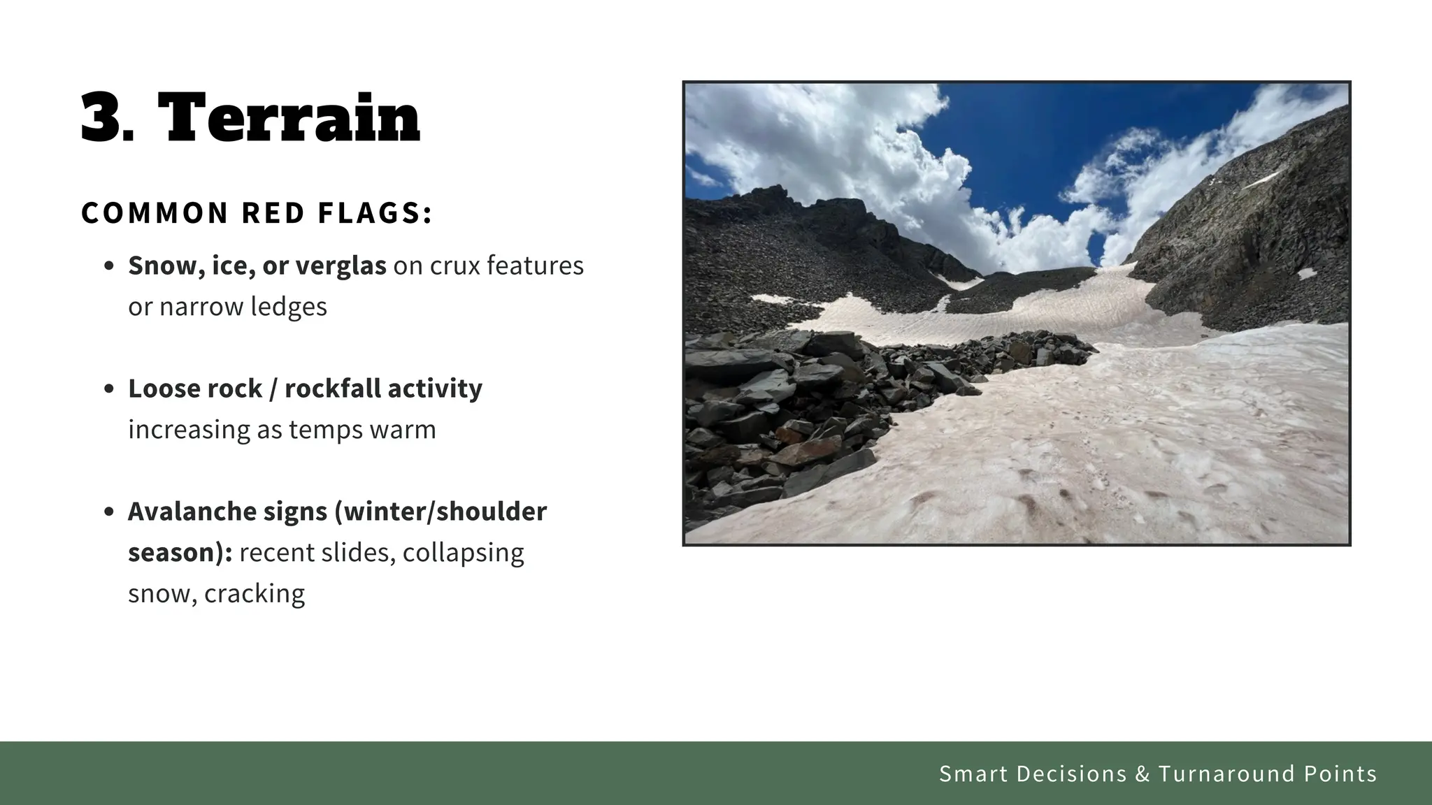 Smart Decision-Making and Turnaround Points in the Mountains: Mountain ...