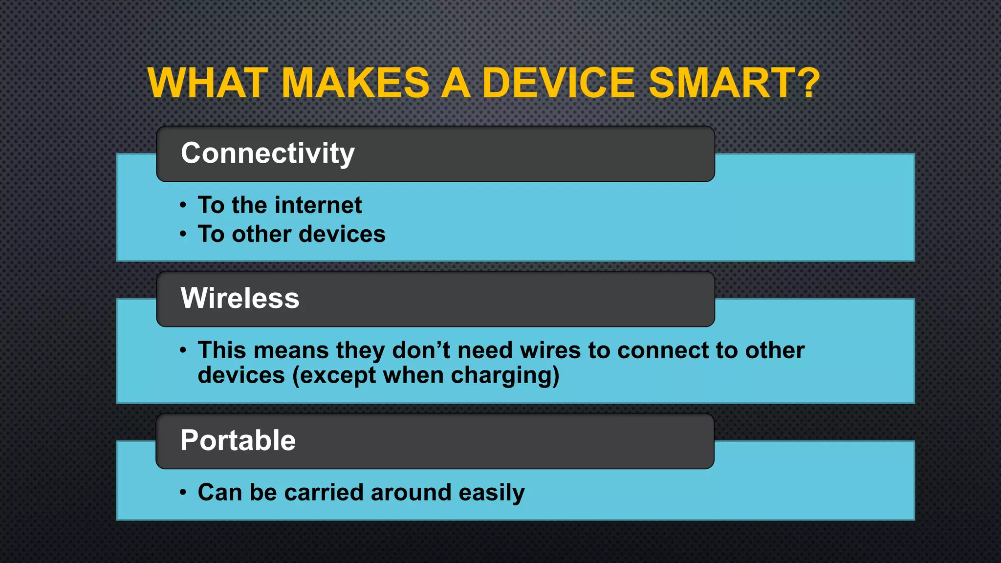 Smart devices | PPTX