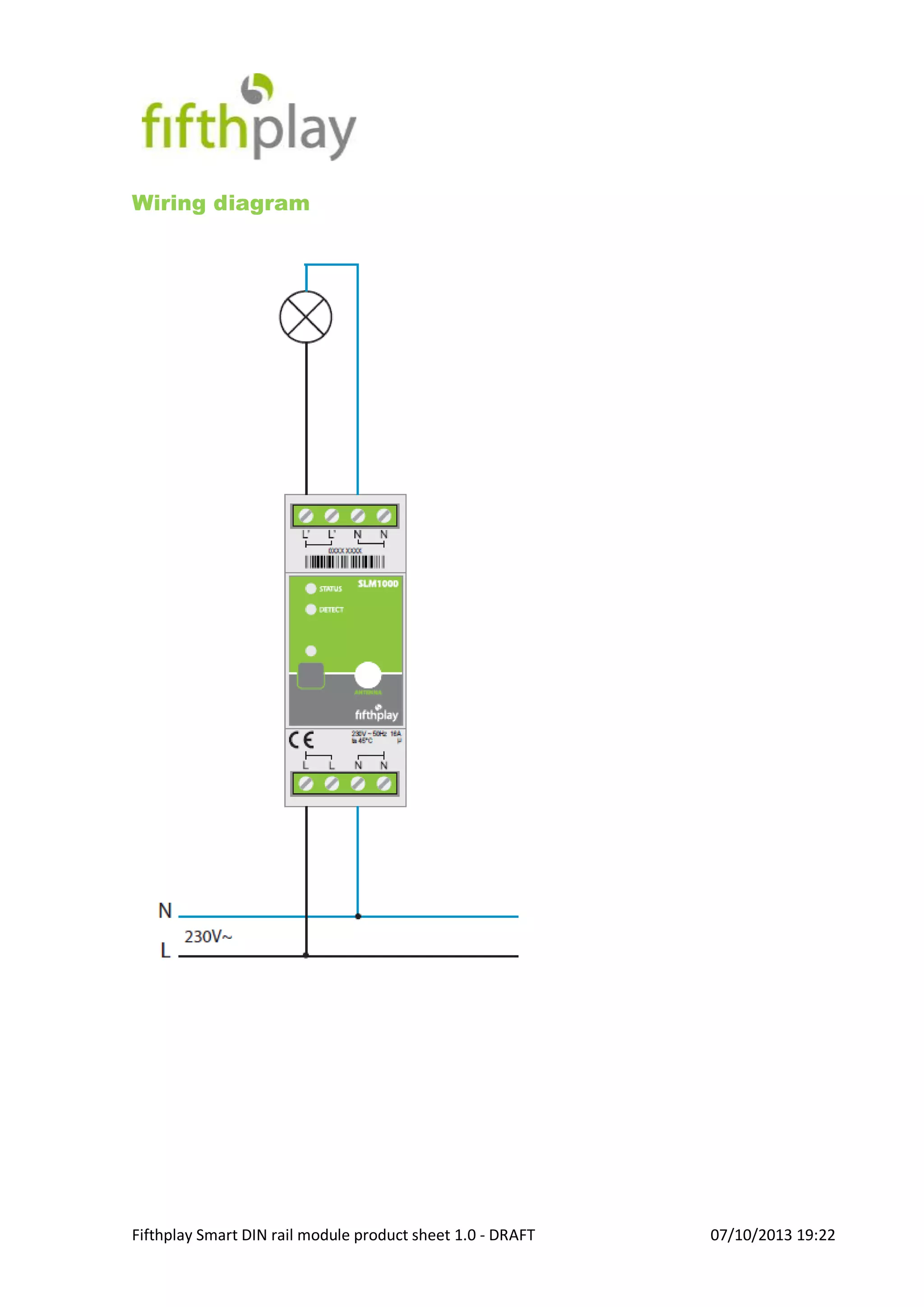 Smart din rail module product sheet 1.3 website | PDF