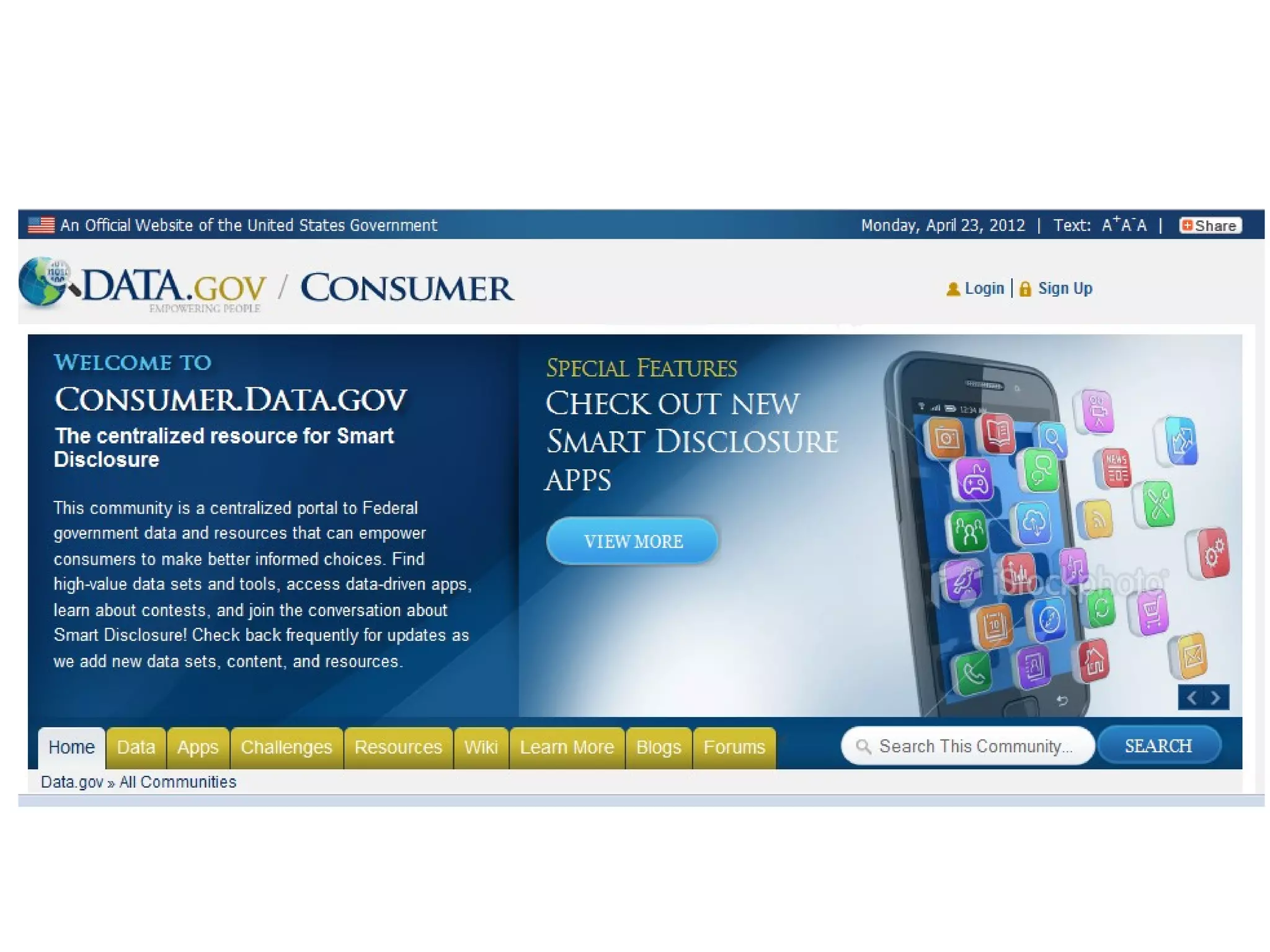 Smart disclosure ppt | PPT