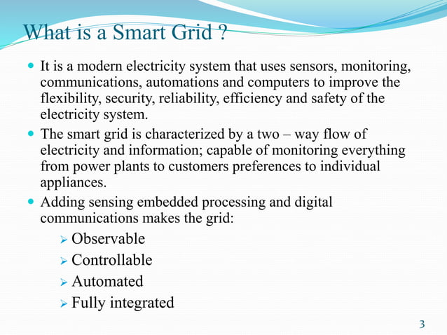 Smart Distribution System The Need Of Automation And It Application In