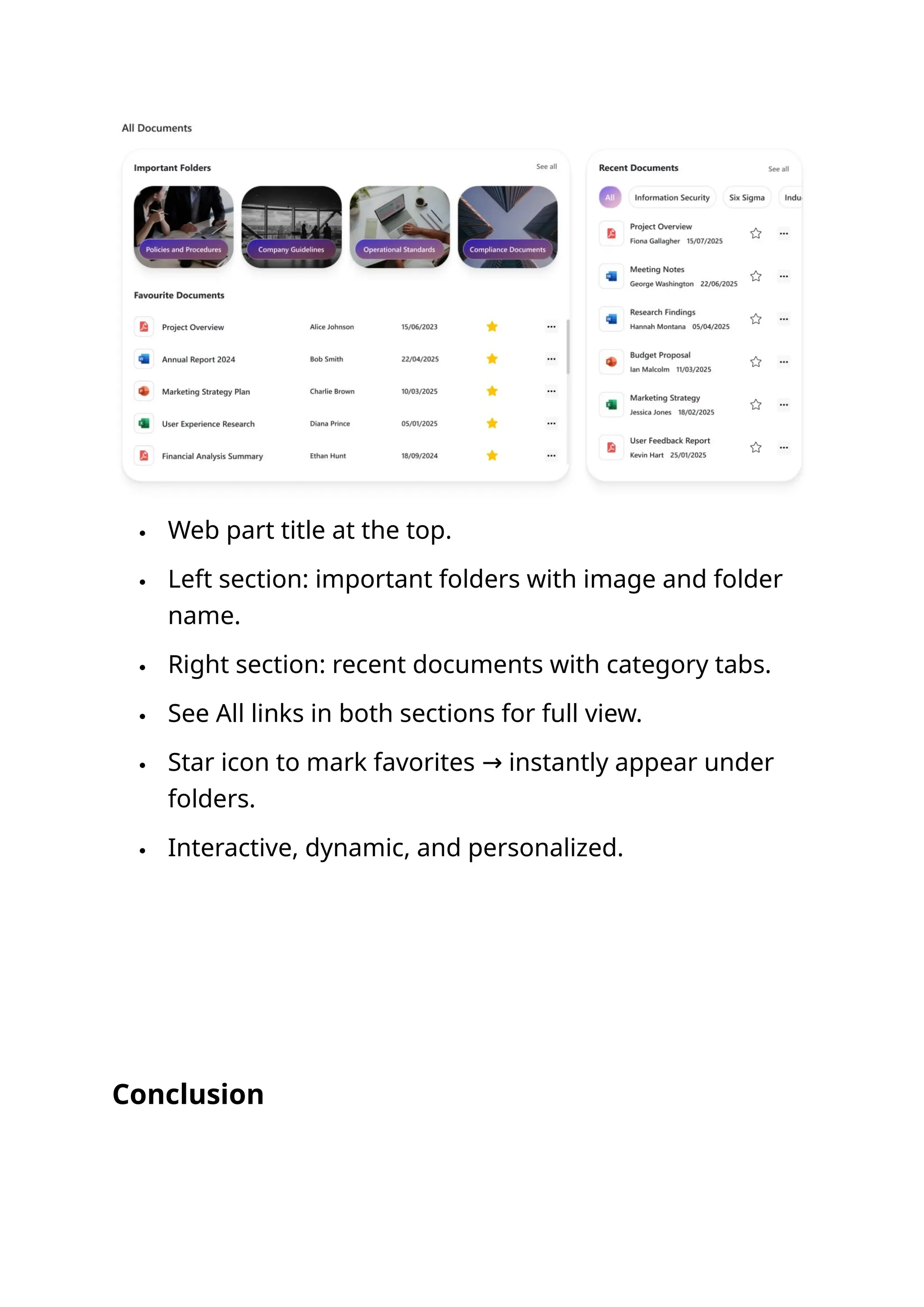 15 Modern SharePoint Document Library Web Part Layouts for Smarter File Management | DOCX