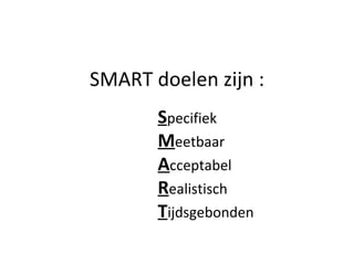 Smart Doelen | PPT