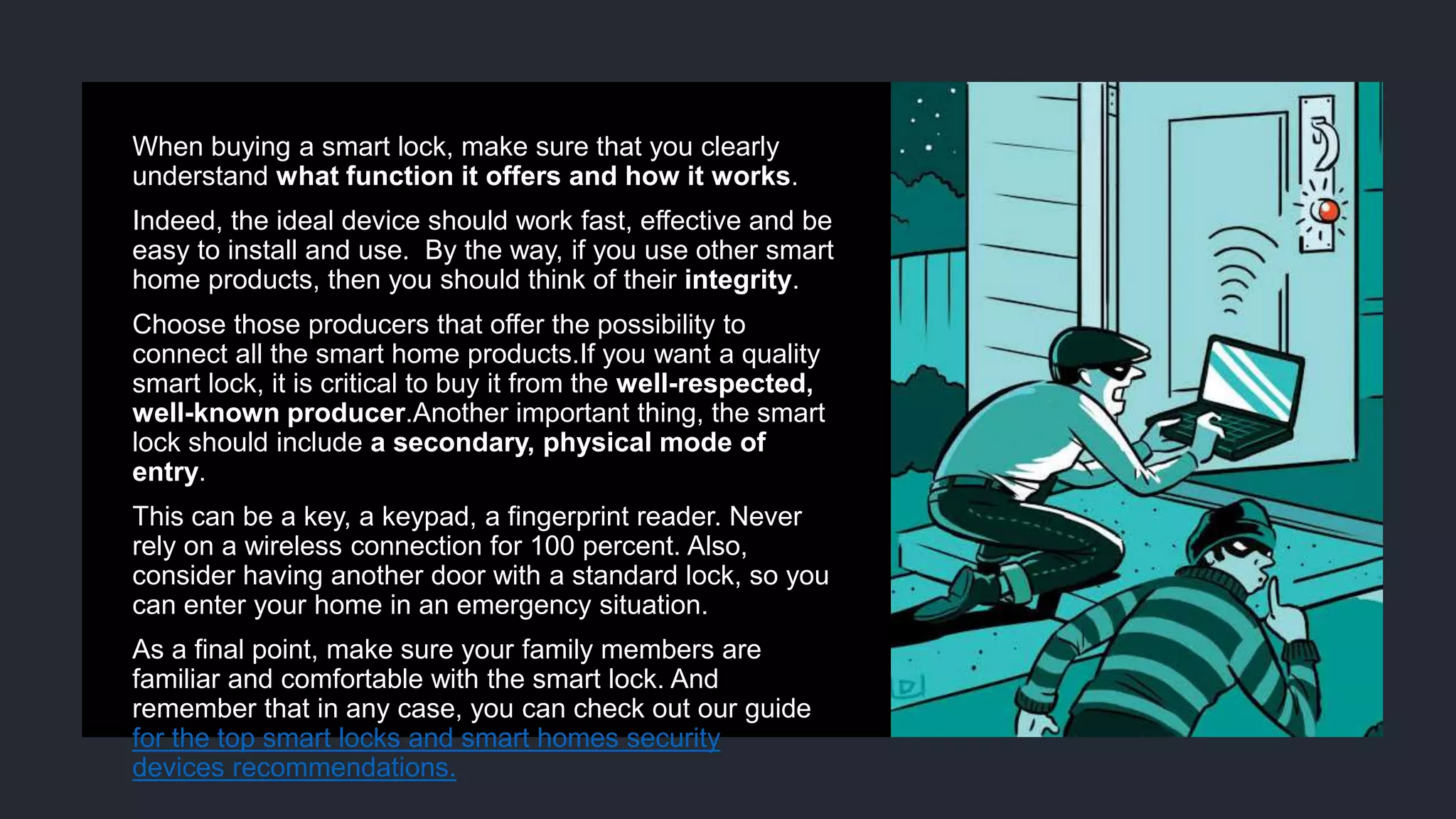 Smart door lock system | PPTX