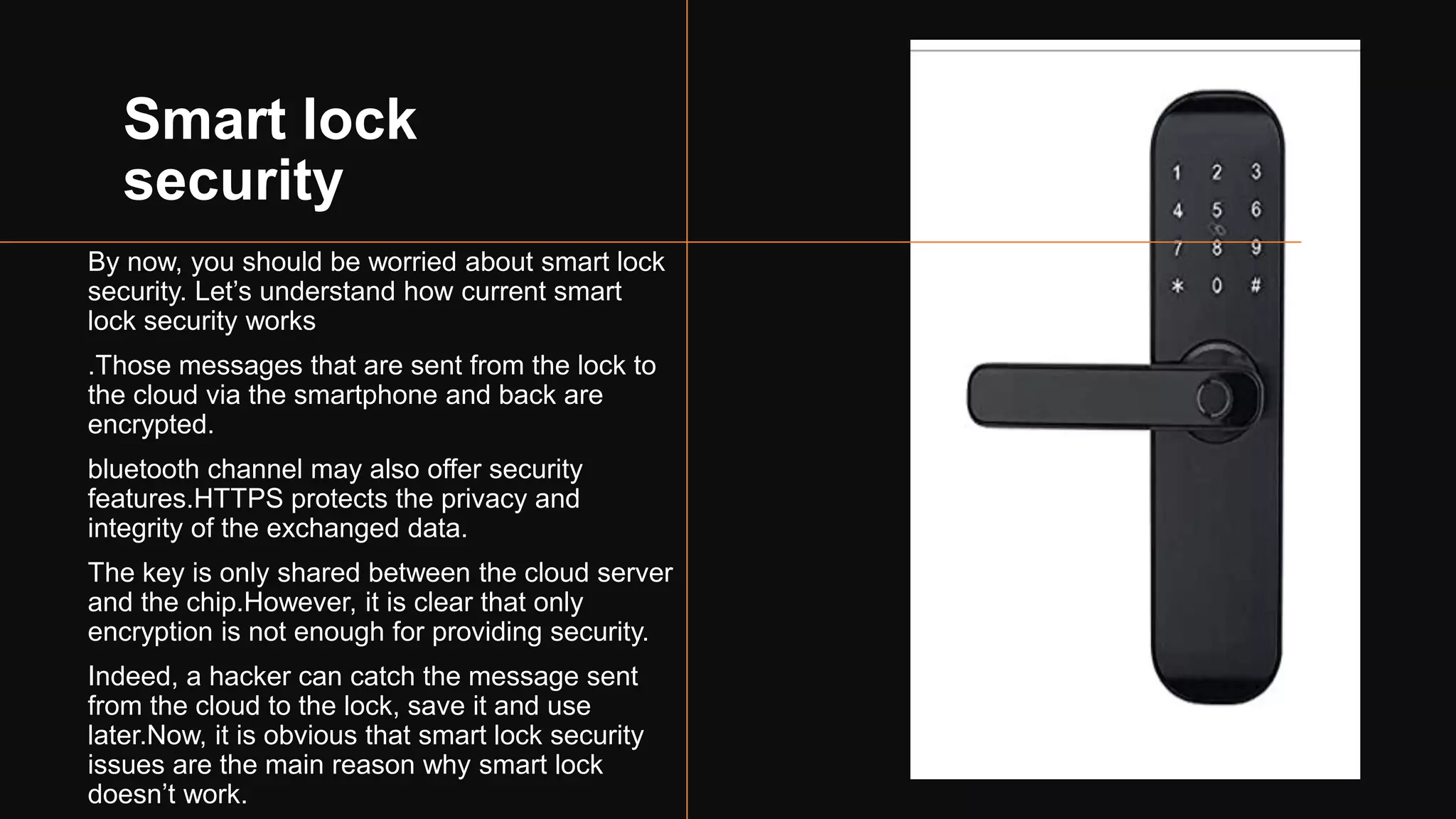 Smart door lock system | PPTX