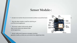 Smart digital door locking system | PPTX