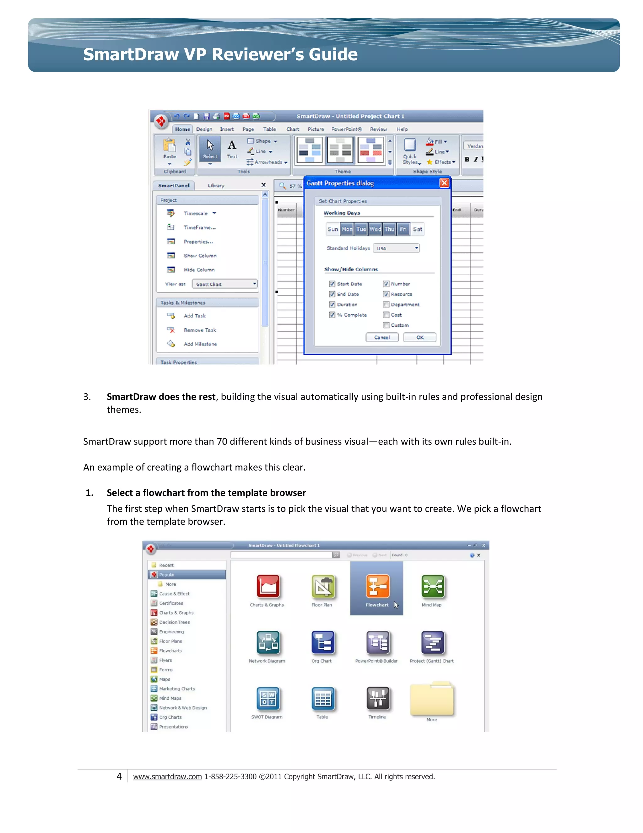 SmartDraw VP Reviewer's Guide | PDF