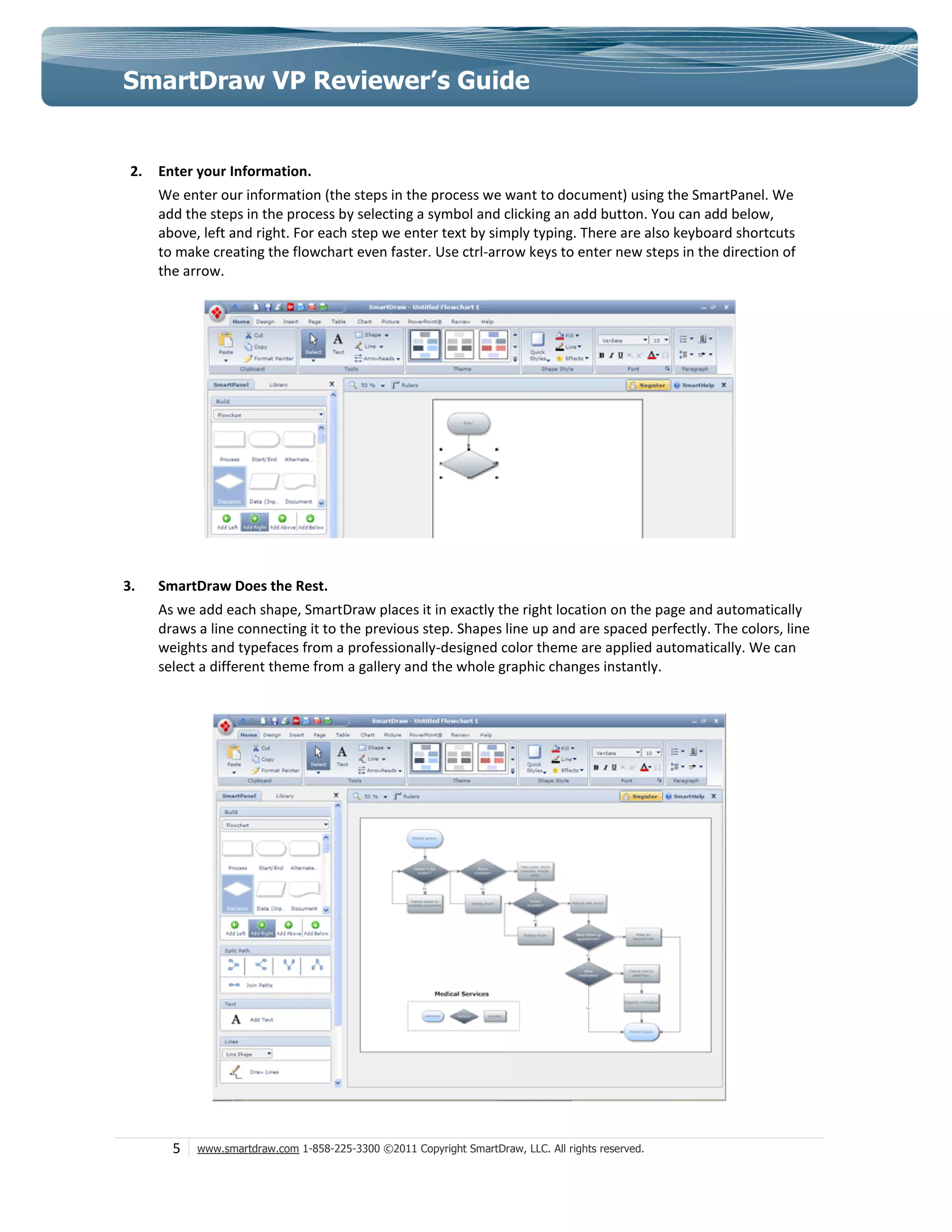 SmartDraw VP Reviewer's Guide | PDF