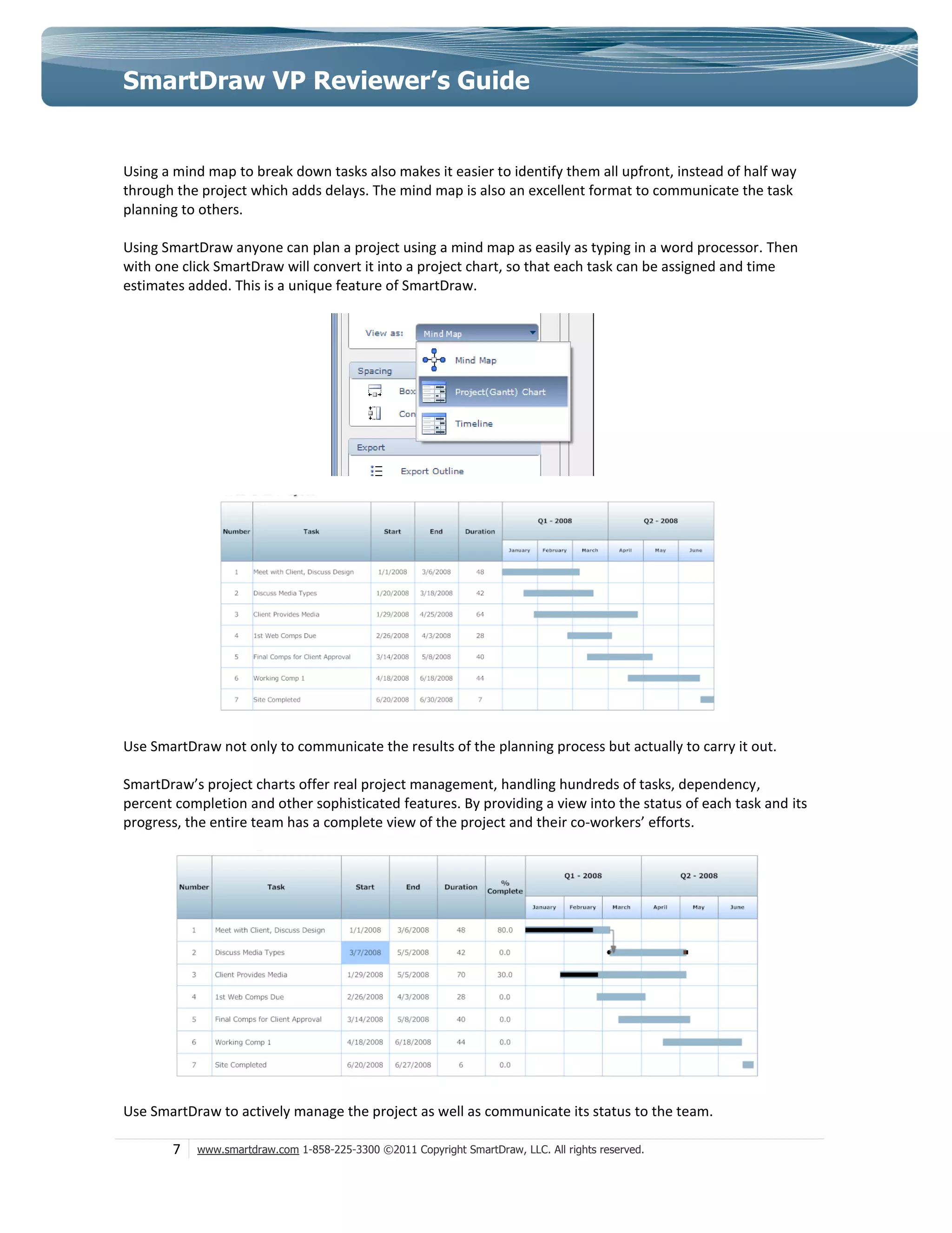 SmartDraw VP Reviewer's Guide | PDF