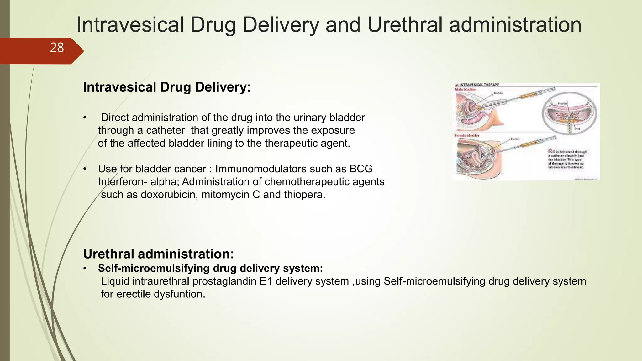 Smart drug delivery system | PPTX
