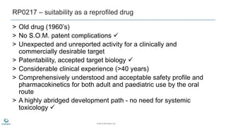 Smart drug re profiling using computational chemistry tools novel ...
